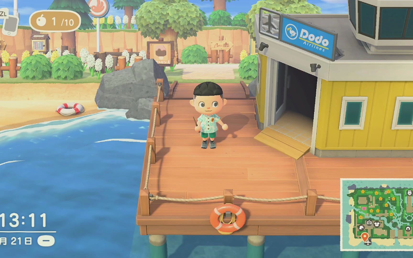 【动森岛建】带大家参观我的自然风格小岛