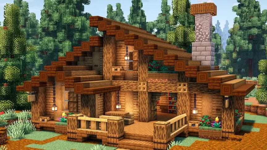 Minecraft:如何建造一个简单的生存屋|小屋教程#我的世界