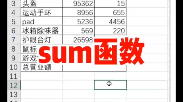 sum函数与数组的联合应用#创作灵感 #excel函数公式教程 #excel