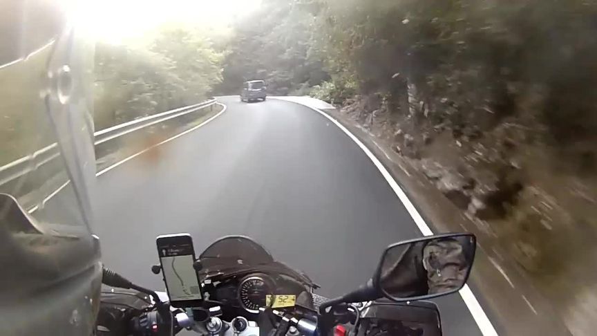 摩托骑手:我终于看见神车的尾灯了