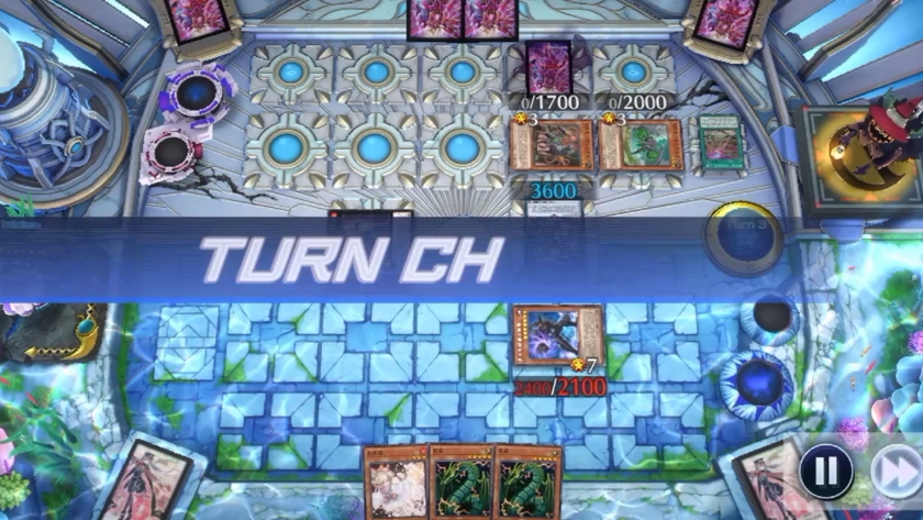 《游戏王》 新手不懂,为什么他是守备表示也可以撞我