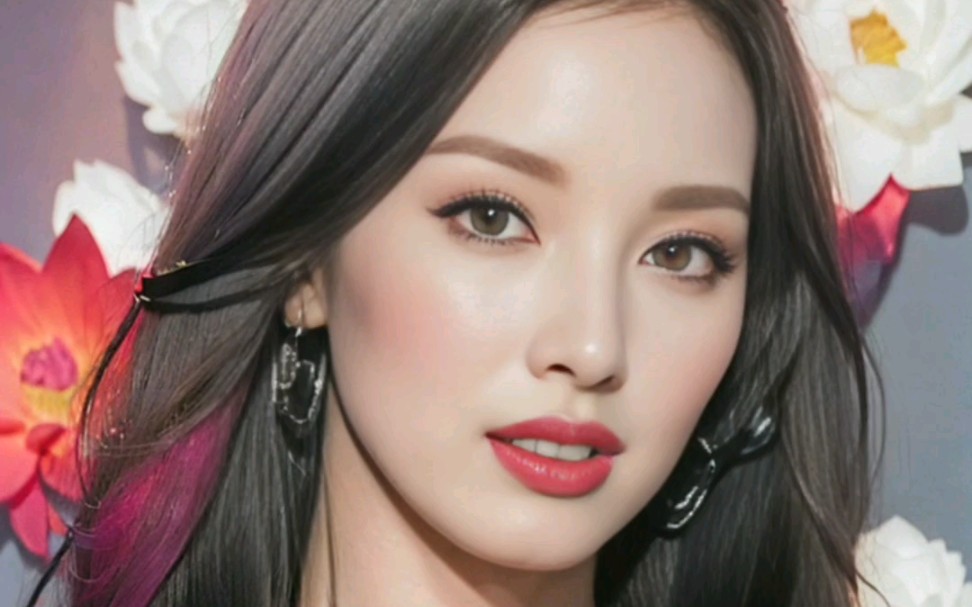 [AI绘画] 薄荷粉蕾丝女神