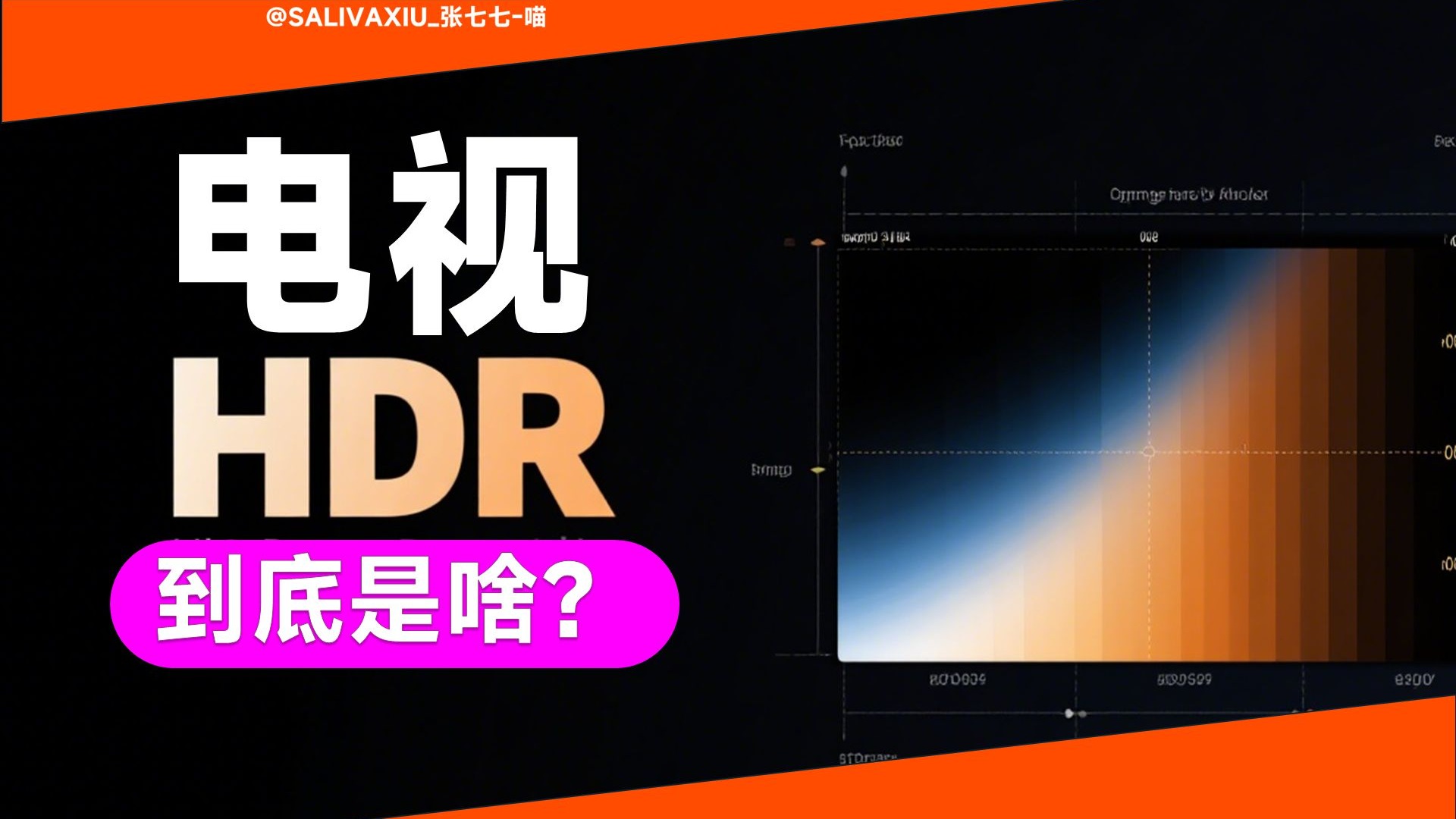 【喵喵硬核科普】☀️什么是HDR?有哪些优势,格式乱七八糟都是啥?