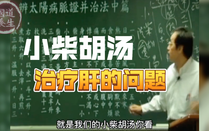 倪海厦讲小柴胡汤治疗肝的问题