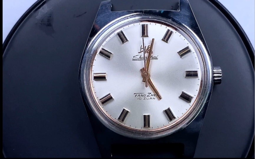 近50年的老上海机械手表7210,拆解组装视频,修的是一份念想,修的是...