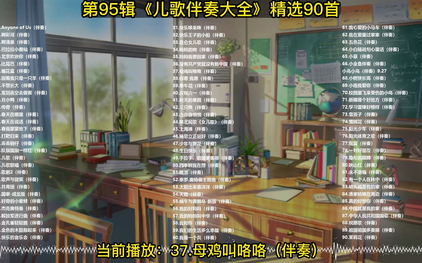 37.母鸡叫咯咯(伴奏)-DJ晓贝伴奏制作整理,每天更新