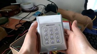 门禁一体机 DS-K1T801添加用户卡操作步骤