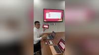笔记本电脑或台式机的画面可同时投屏到电视和iPad/华为平板上显示,...