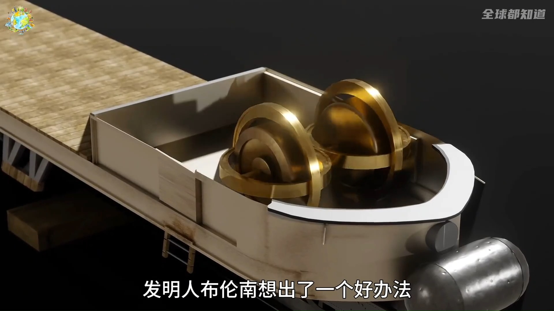 ...多年前的发明,真是太有才了! #涨知识 #火车 #单轨列车 #发明 #原理