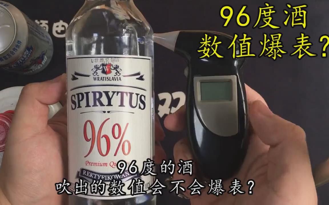 试用网上18包邮的【酒精测试仪】,用【96度的酒】吹一下,数值会不会...