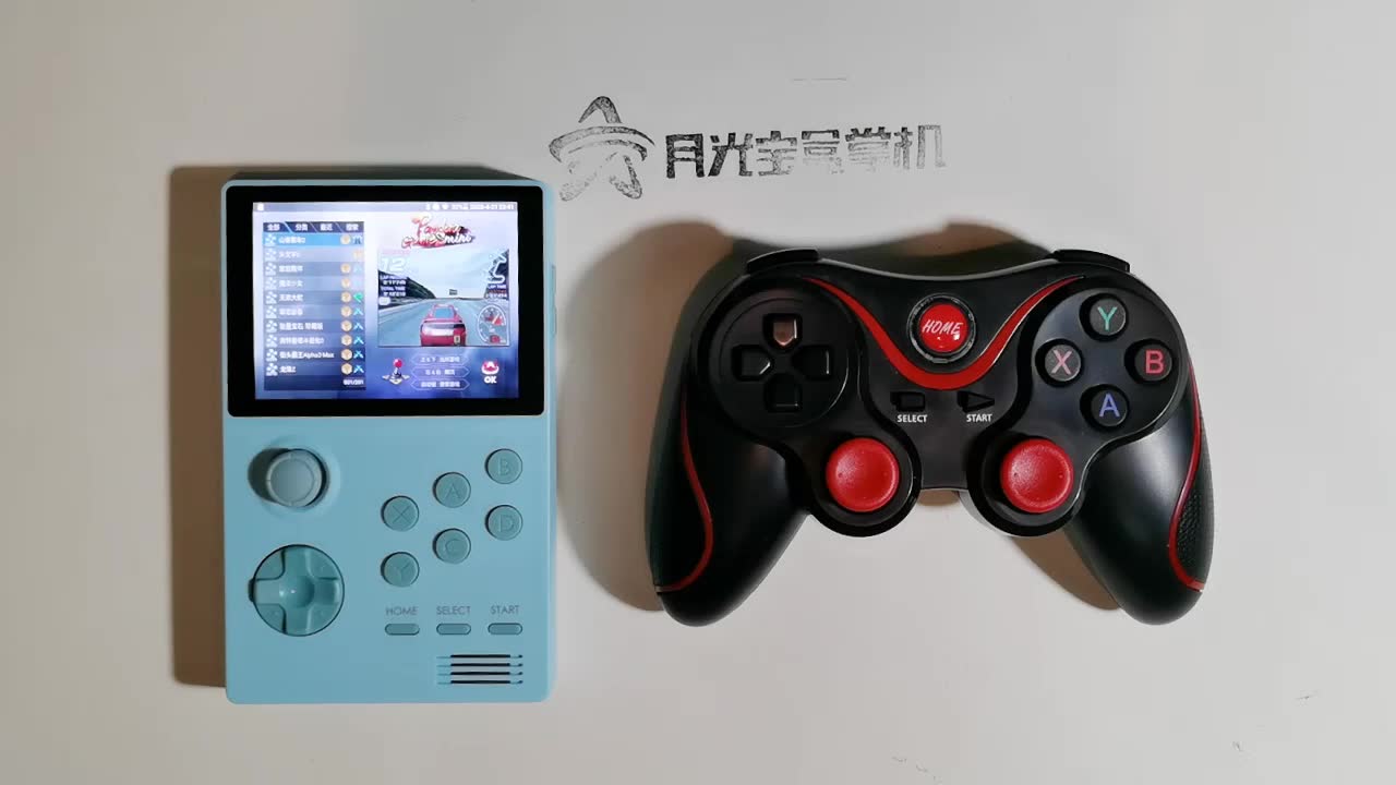 月光宝盒掌机游戏机如何连接蓝牙手柄具体步骤-潘多拉掌机支持蓝牙4.0