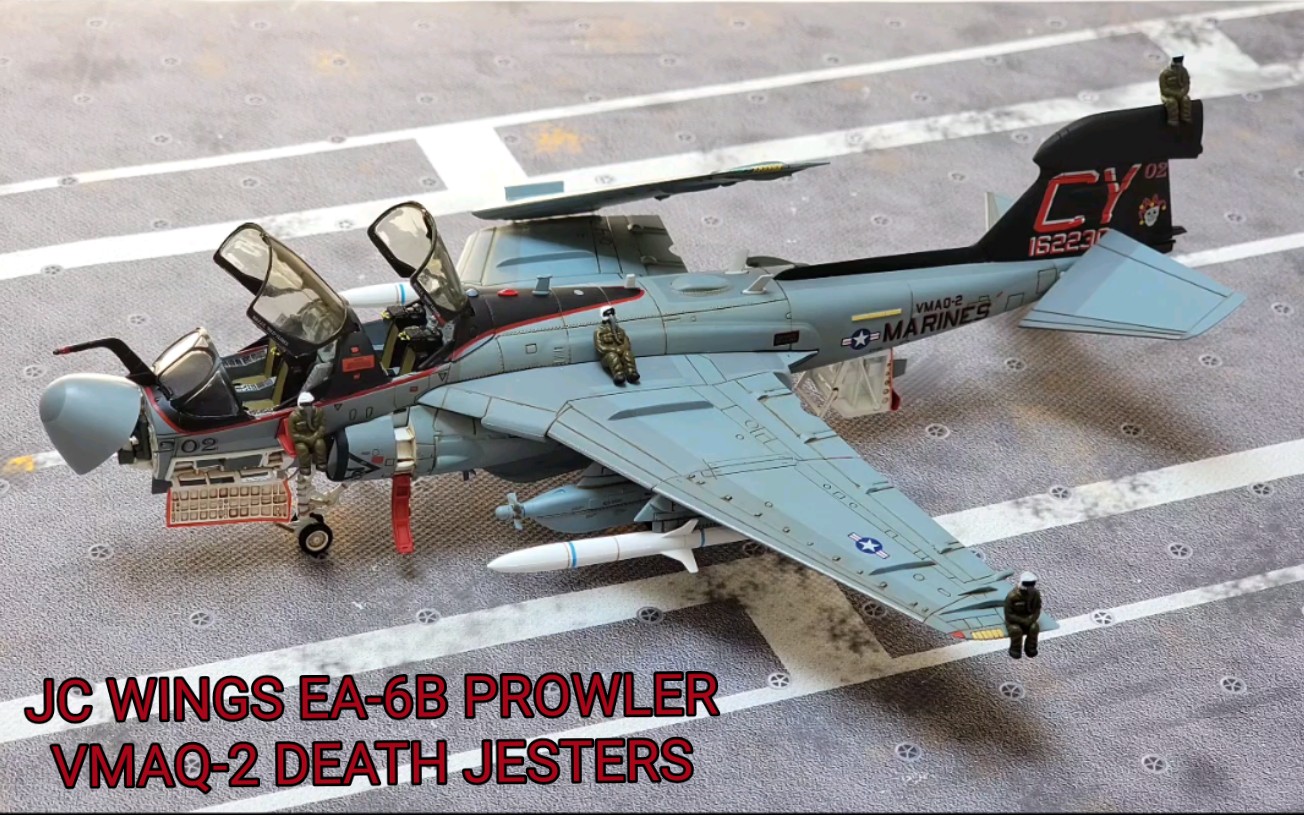【DL MODEL→新品首发】JC WINGS 1/72比例超精细美国海军EA-6B...