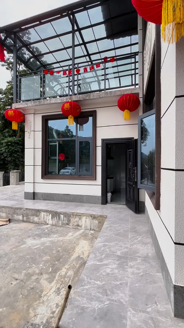 农村自建房最满意的就是厨房设计,看着干净又排场!
