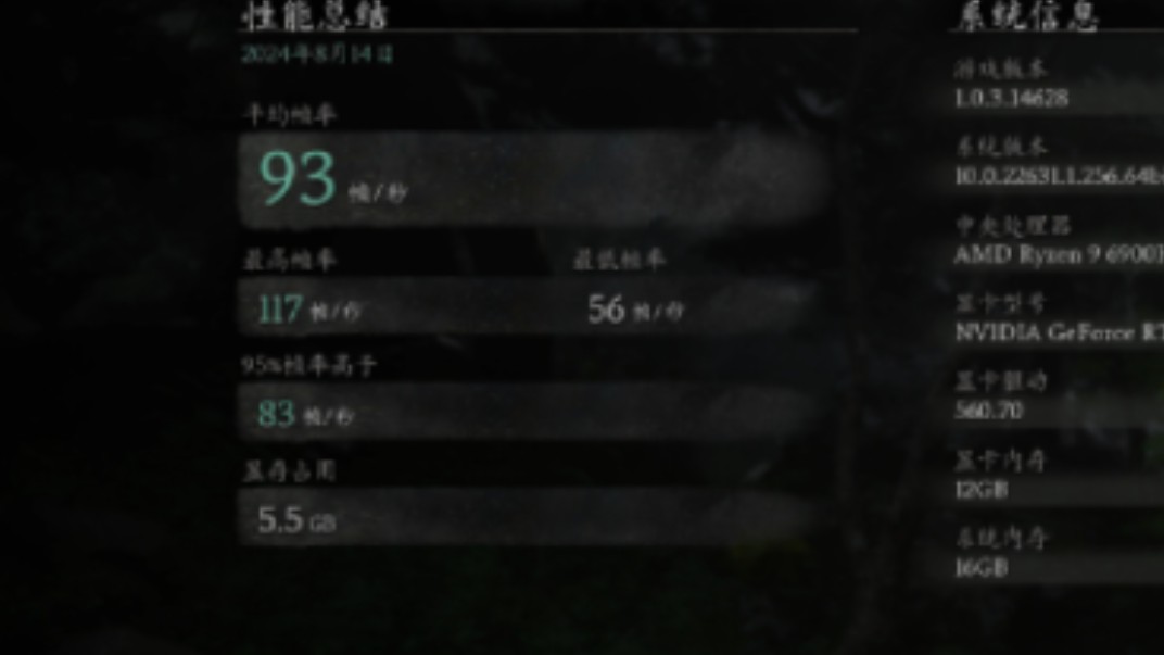 ...测试 3080 12g火神OC 4k 60 游戏内21:9帧数测试_单机游戏热门视频