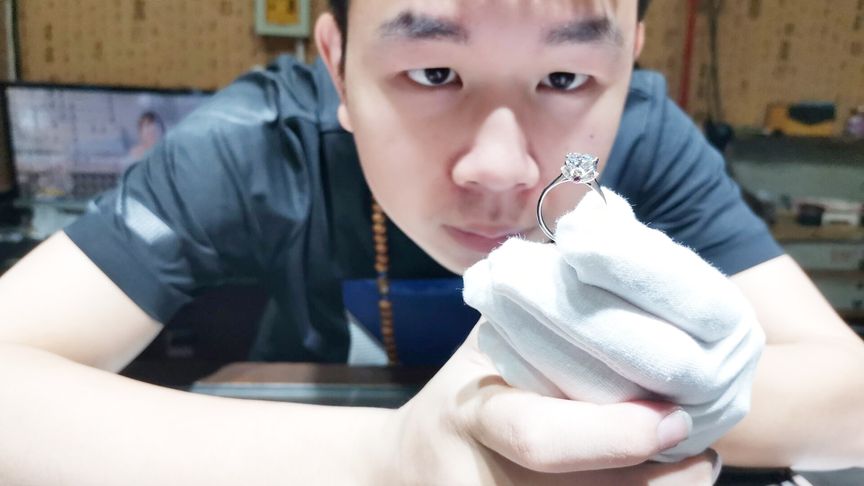 一个钻石戒指制作全过程,好奇你们的首饰是怎么做出来的吗