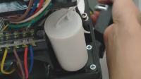 推拉门电机安装教程调手动焊齿条