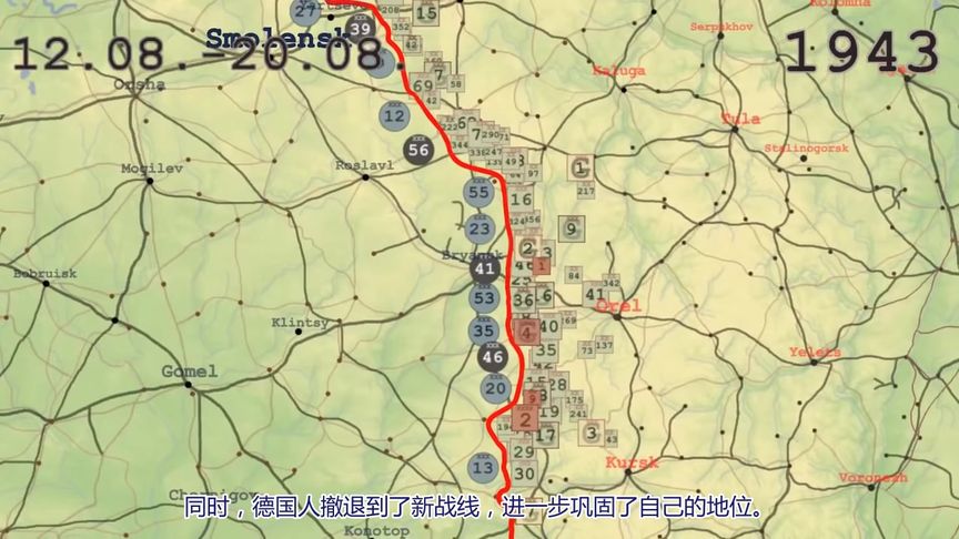 第二次世界大战东线战场讲解——1943-1944年