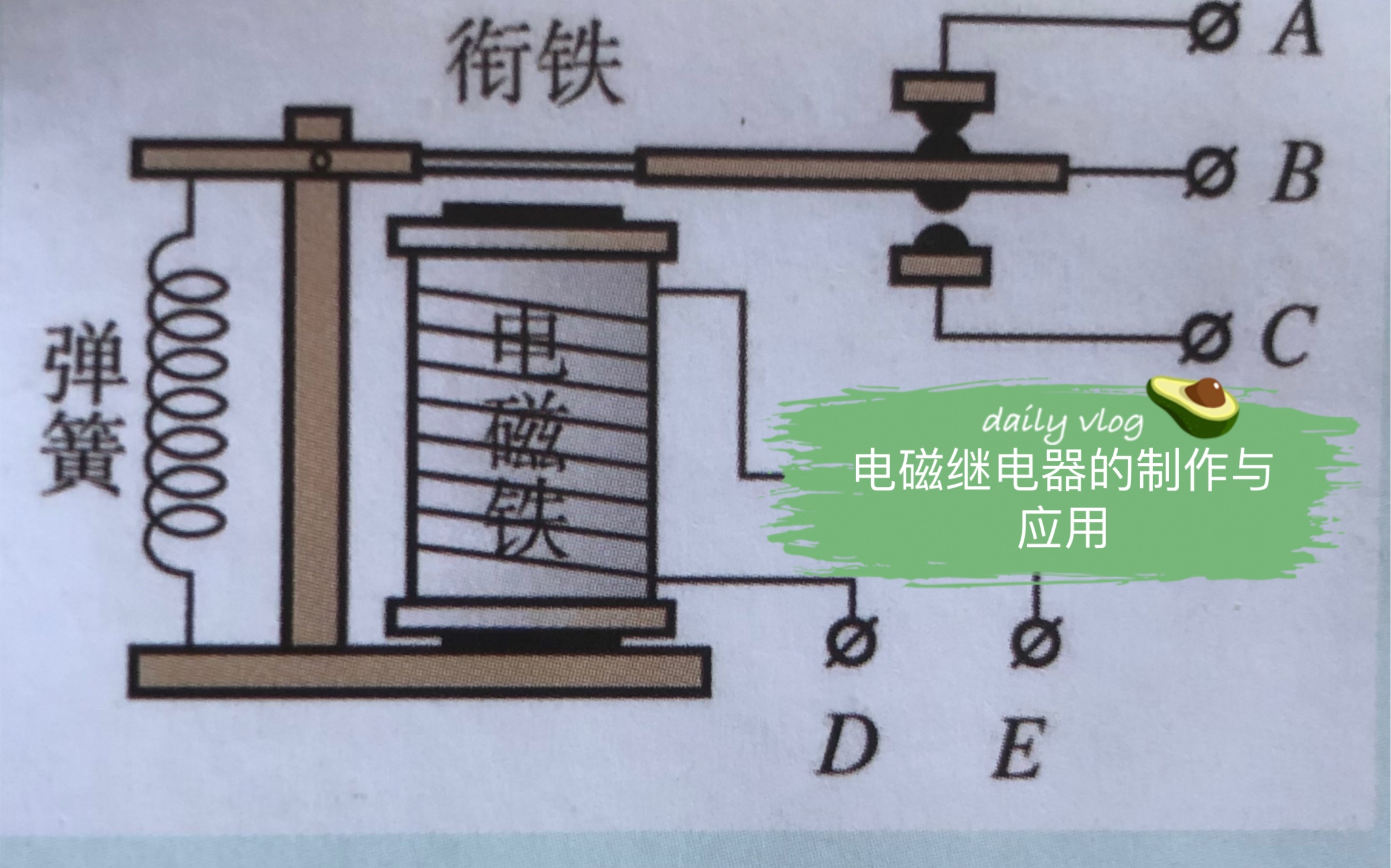 电磁继电器的制作与应用