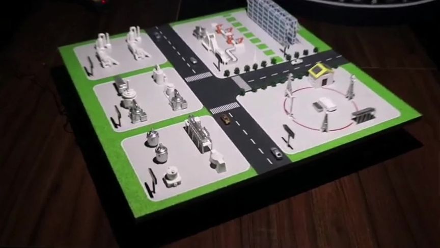 工业小模型 #模型制作 #工业自动化 #自动化设备 #三维建模