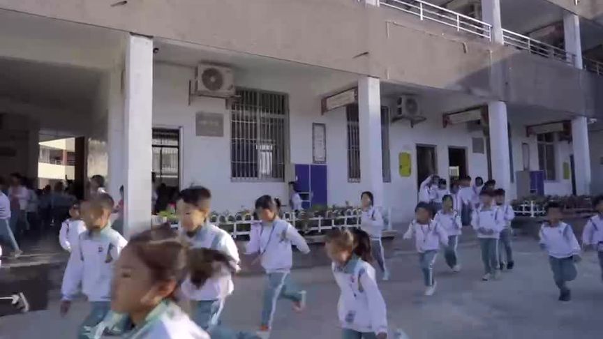学校安全疏散演练#学生时代 #校园生活
