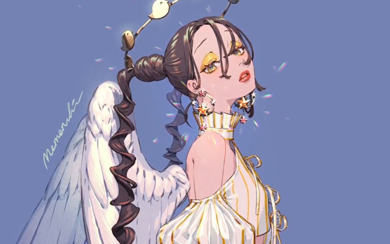 【绘画过程】画出了角色扮演游戏的感觉