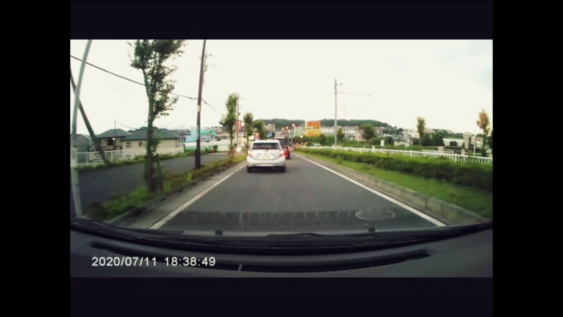 拿到日本驾照后第四次开车/东京立川宜家开回家/行车记录仪记录