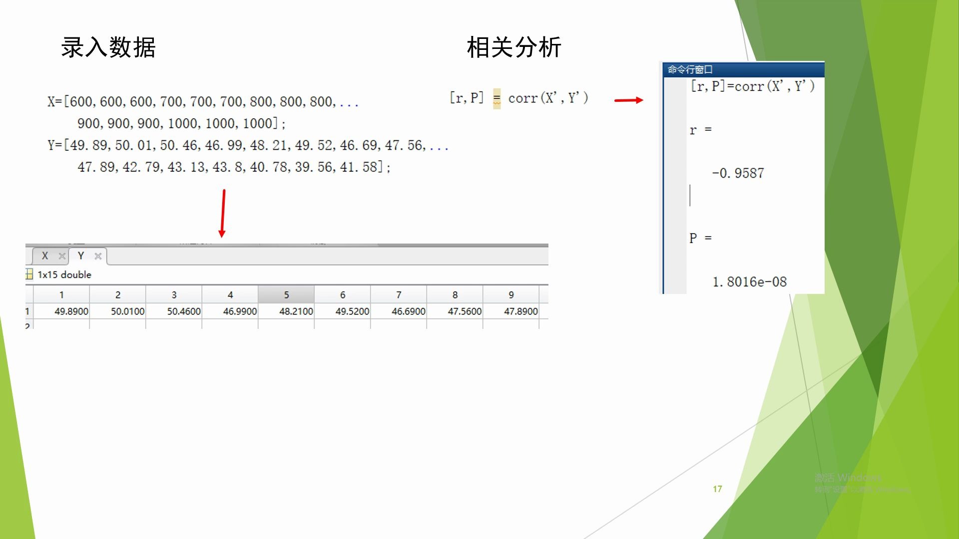 专题2:相关分析6:matlab操作过程