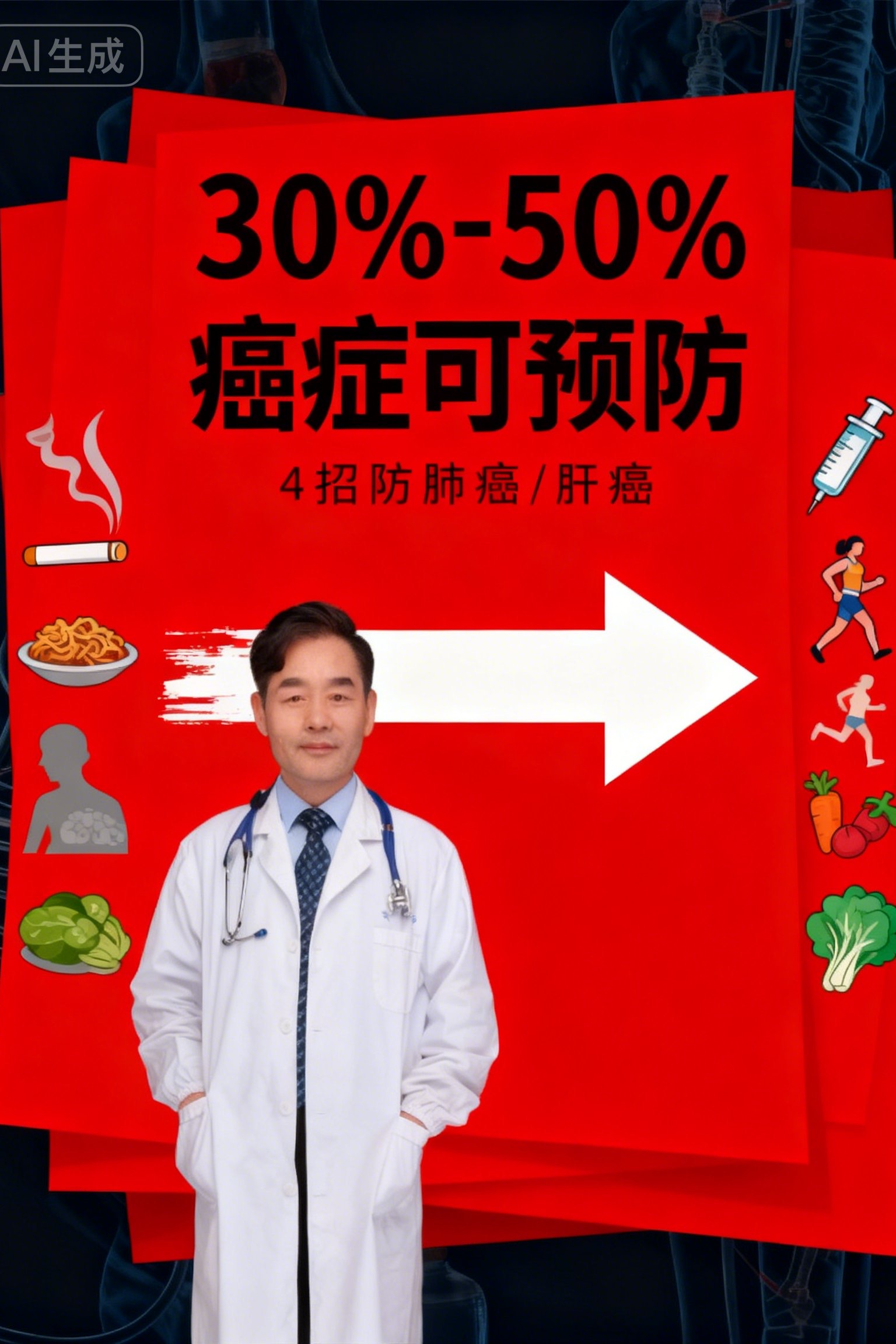 世卫组织:30%-50%癌症能预防!每分钟9人确诊,做好4件