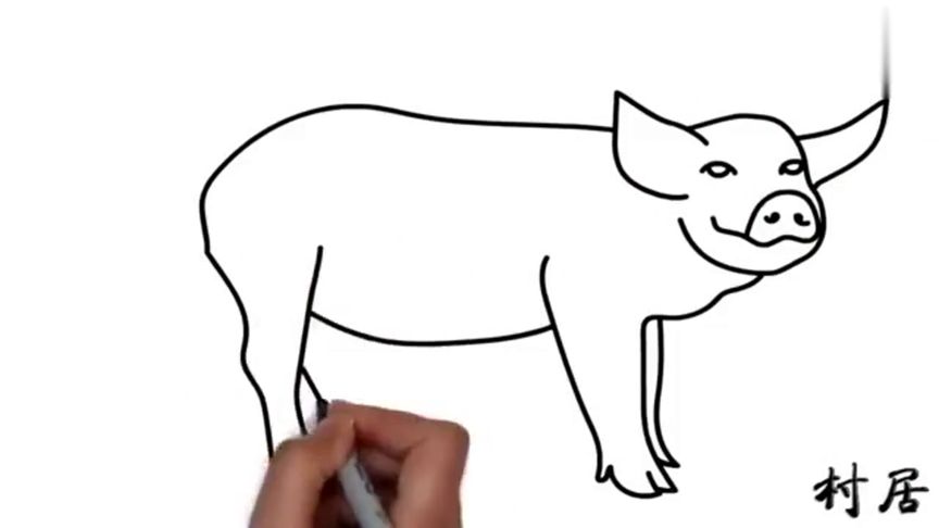 5分钟,让您的孩子学会12生肖简笔画