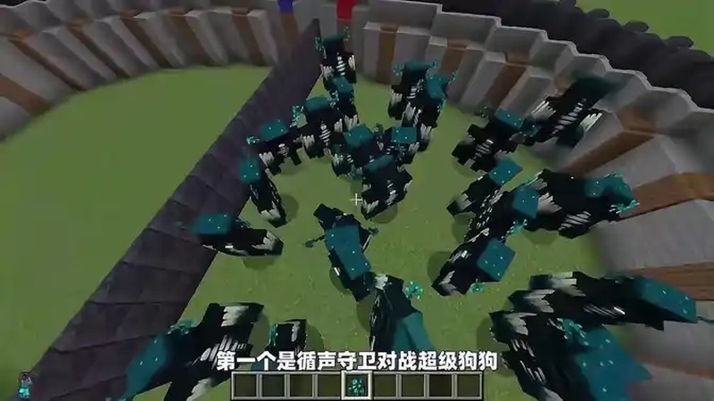 我的世界:超级狗狗VS所有Boss生物,大战一触即发!