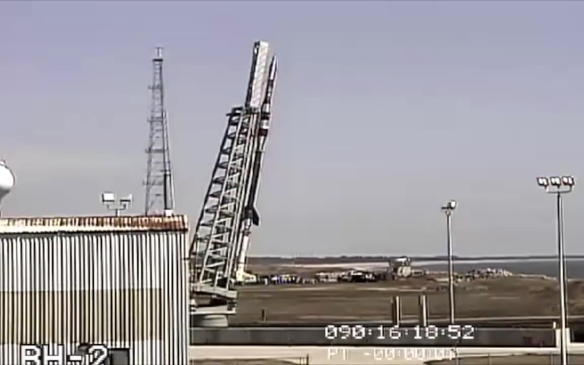 2018/3/31.Black Brant-9探空火箭发射,先进超音速降落伞第二次测试