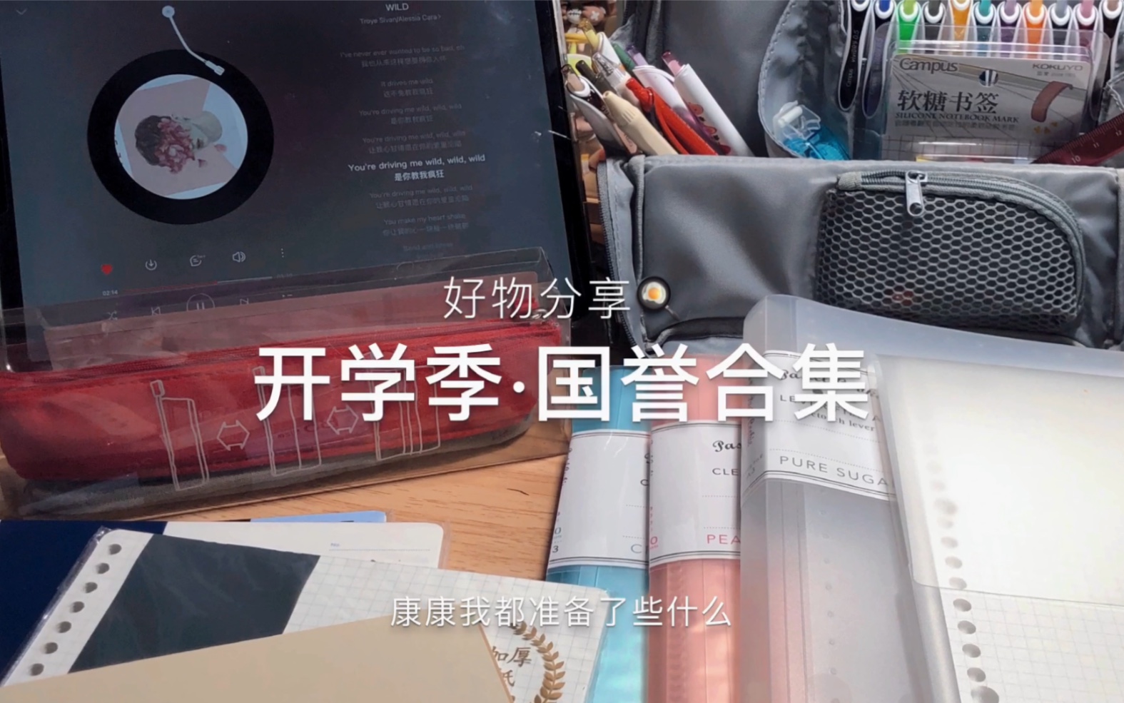 煎蛋的好物分享丨开学季·国誉合集丨收纳·活页·笔袋✨