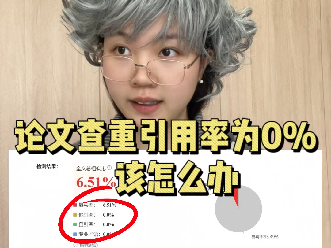 论文查重引用率为0%时,只要这三步!