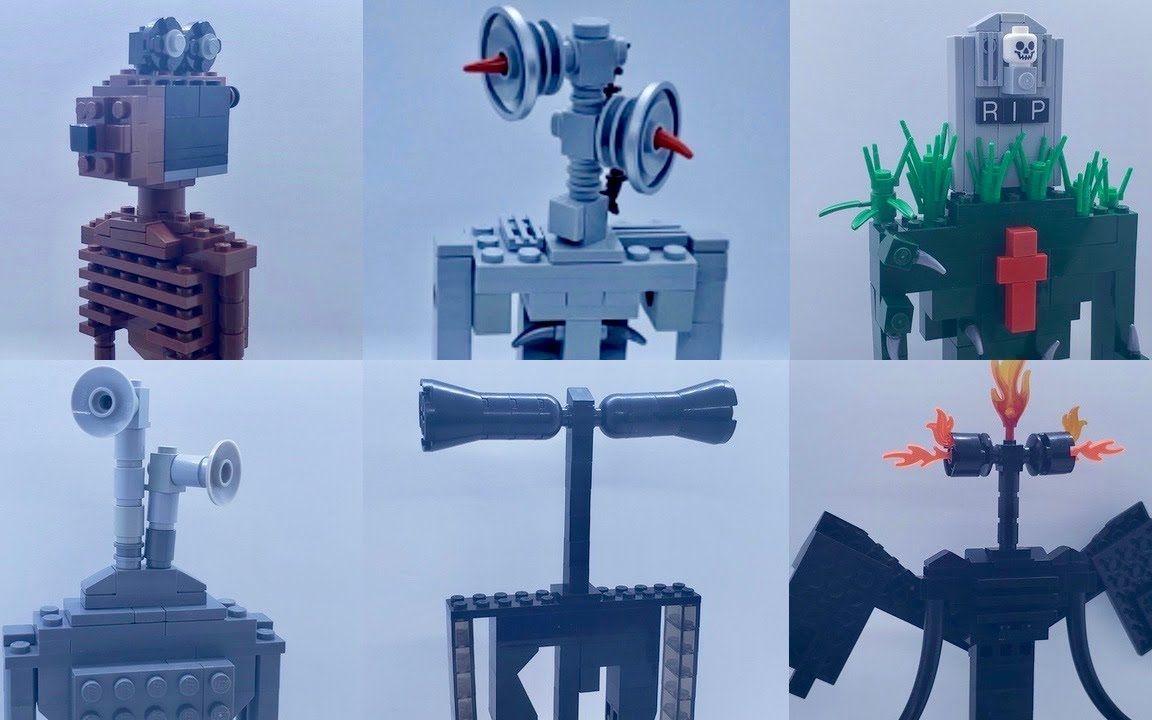 如何使用乐高积木打造所有的警笛头系列(第二章)