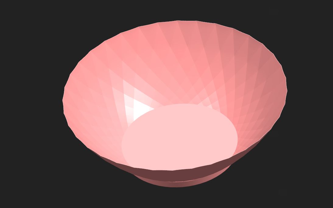 UG教程 经典案例 菱形花纹碗建模