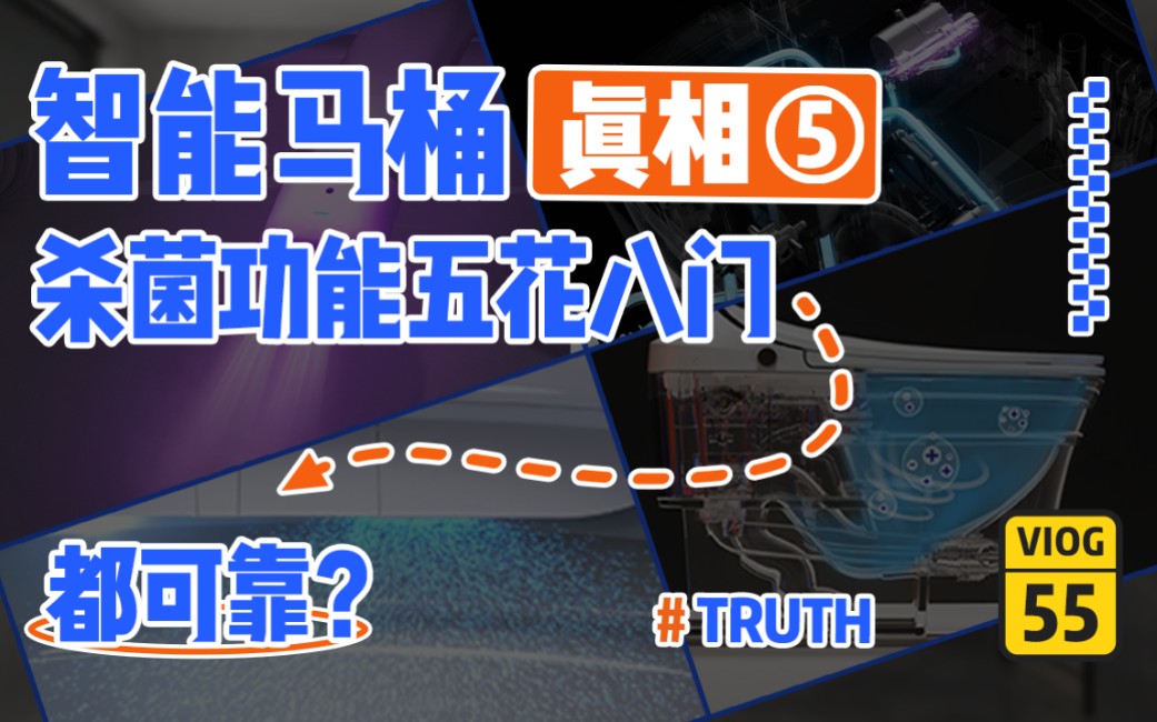 不了解这几种杀菌技术差别,你的智能马桶白买了