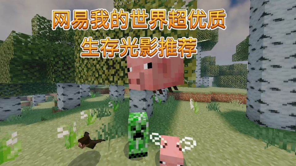 |优质还免费?网易生存必备材质光影|_我的世界