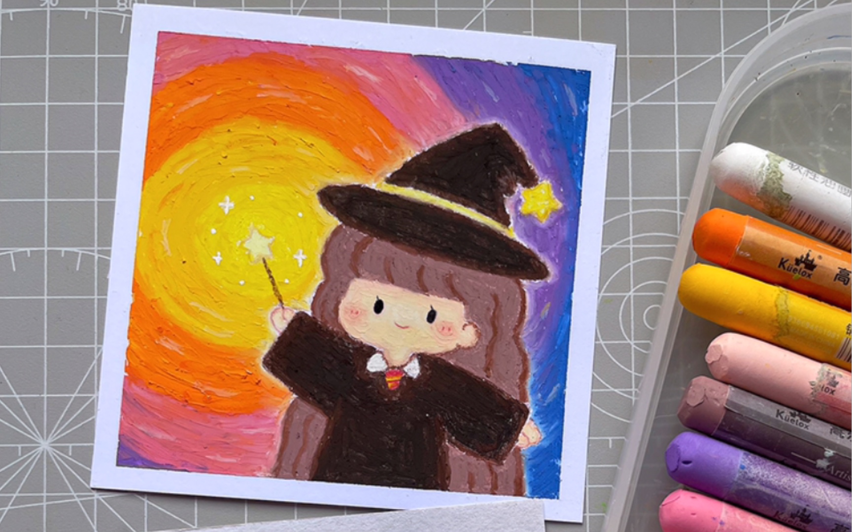 【油画棒】基础魔法教程|附色号