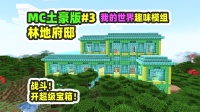 我的世界趣味模组数据包 第28集 我的世界:MC土豪版3,掠夺林地府邸,...
