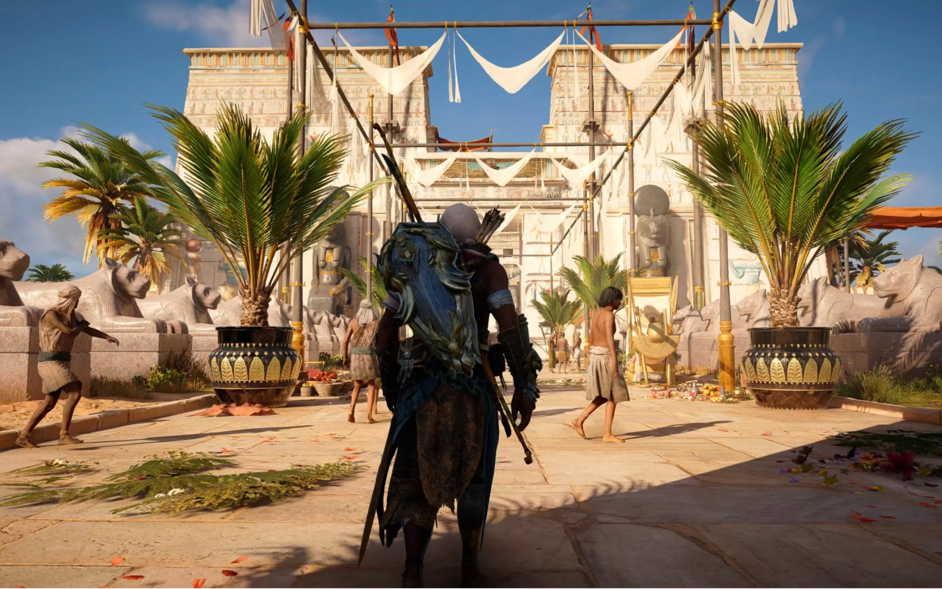 《刺客信条:起源》我算玩明白育碧的等级压制规则了-杀戮女神决斗场_...