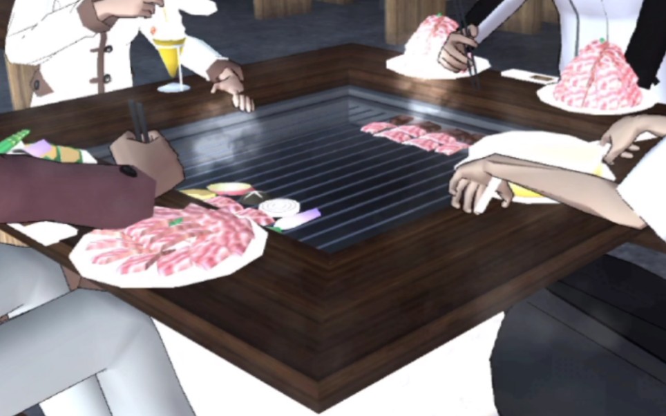 樱花校园模拟器:悬疑故事～烤肉