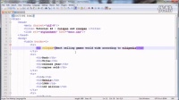 HTML5 and CSS3 beginners tutorial 42 - colspan and rowspan