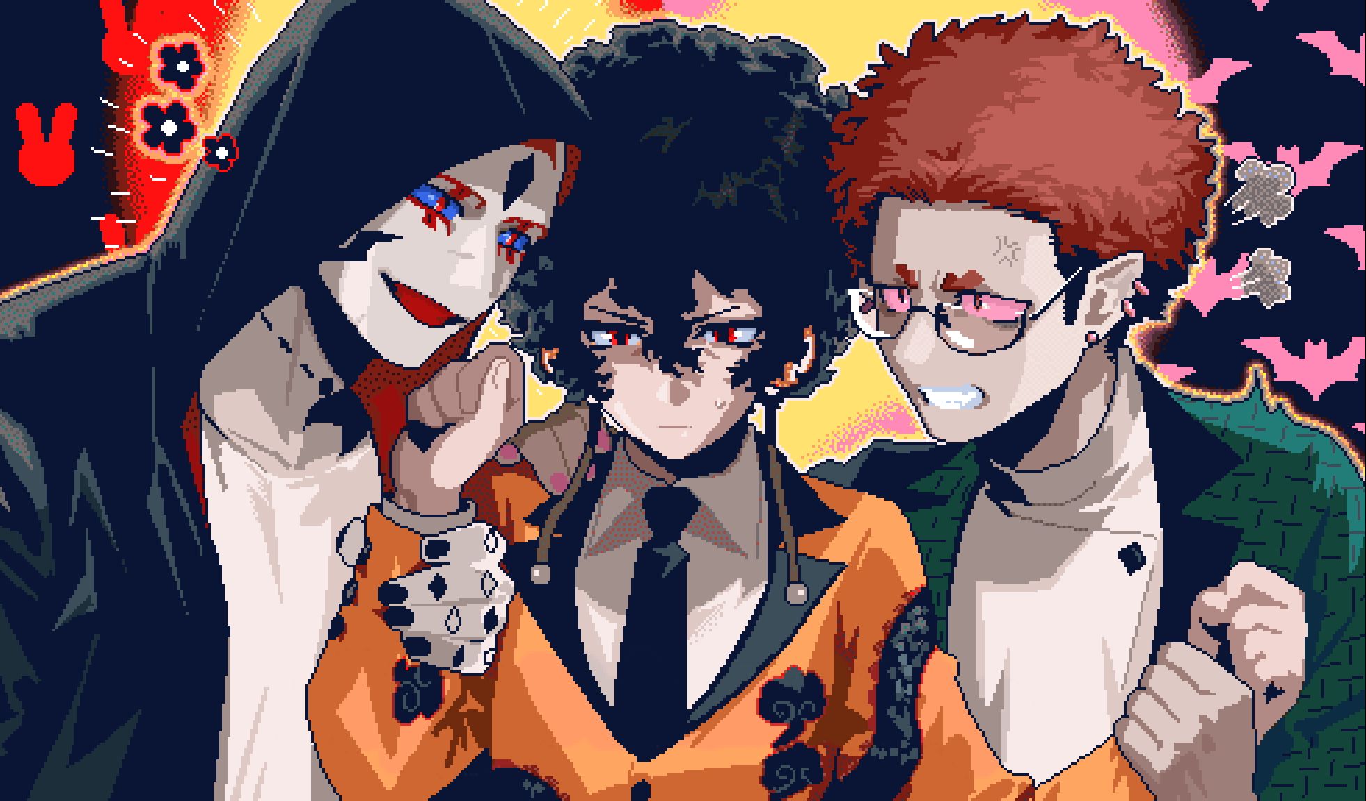 【绘画过程】焦灼的情人节