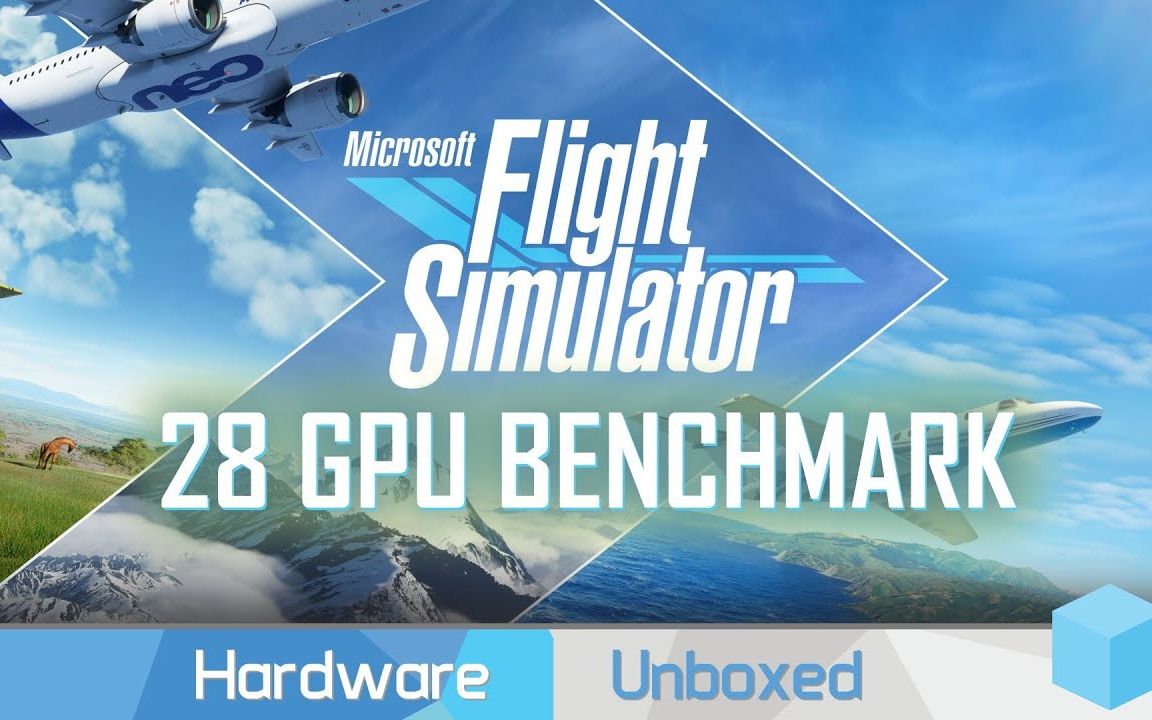 真·显卡杀手!模拟飞行2020硬件测试 感受下一代的力量 Hardware ...
