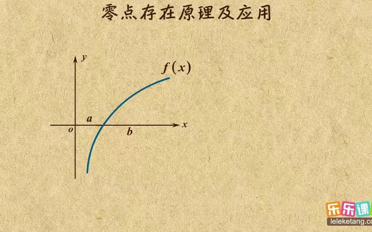 16零点存在原理及应用