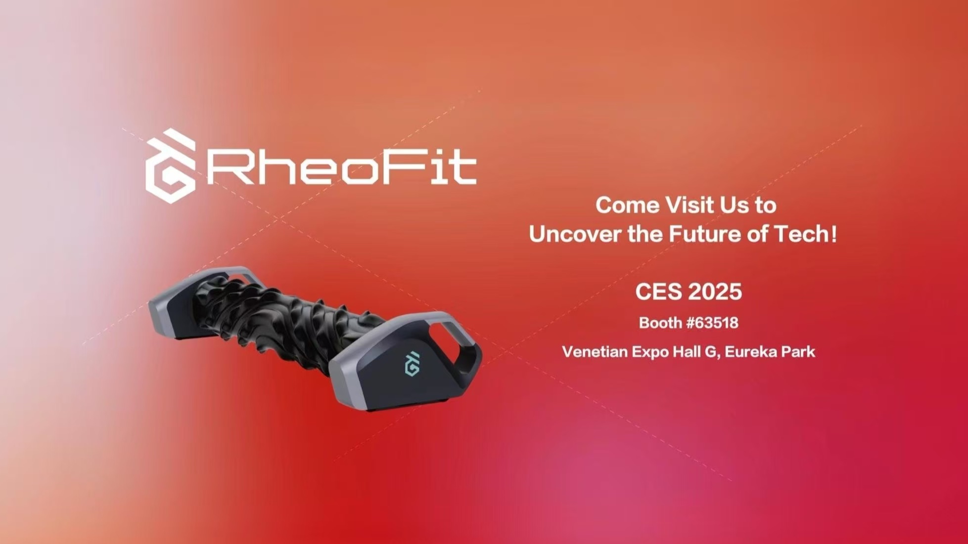 RheoFit 亮相 CES 世界上第一款提供全身自动按摩的智能滚轮按摩器