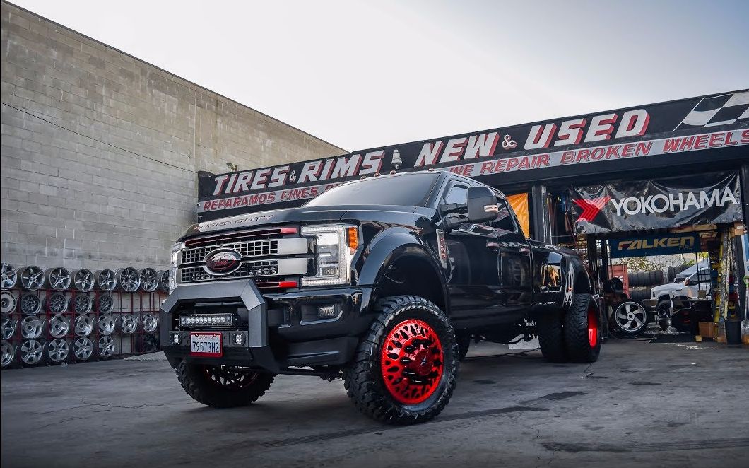 哈雷最佳配套伴侣---福特F450 重载皮卡