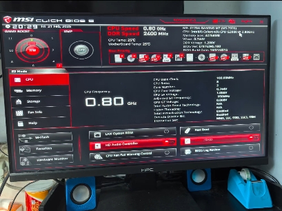 微星主板cpu锁频维修