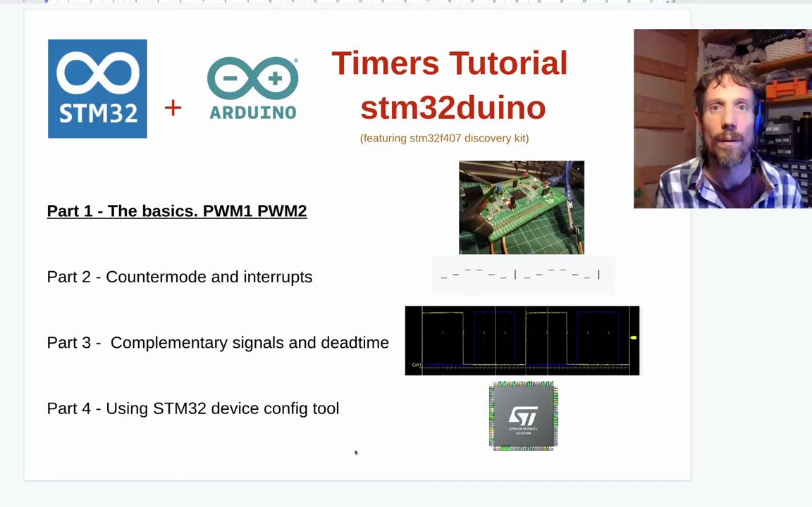 04_1 STM32duino硬件定时器入门1:PWM调制/The Basics PWM1 and ...