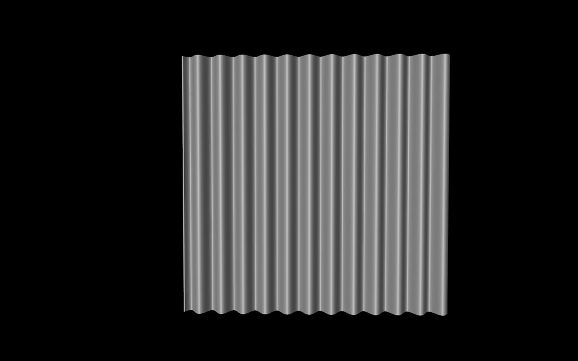 C4D0003制作窗帘建模